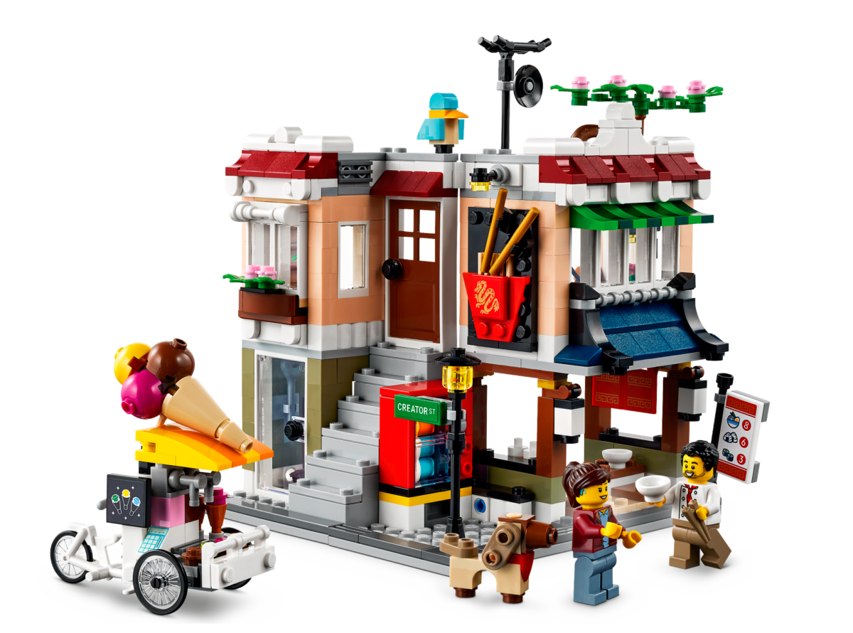 Review: LEGO Creator 3-in-1 Downtown Noodle Shop #31131 ...
