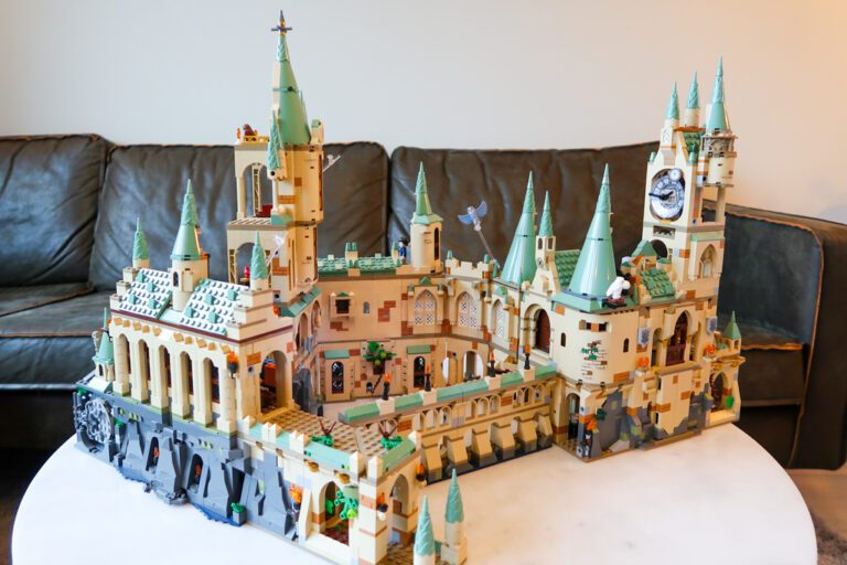 UPDATE: Combining 7 LEGO Hogwarts sets into 1 modular castle (2021-2023 ...