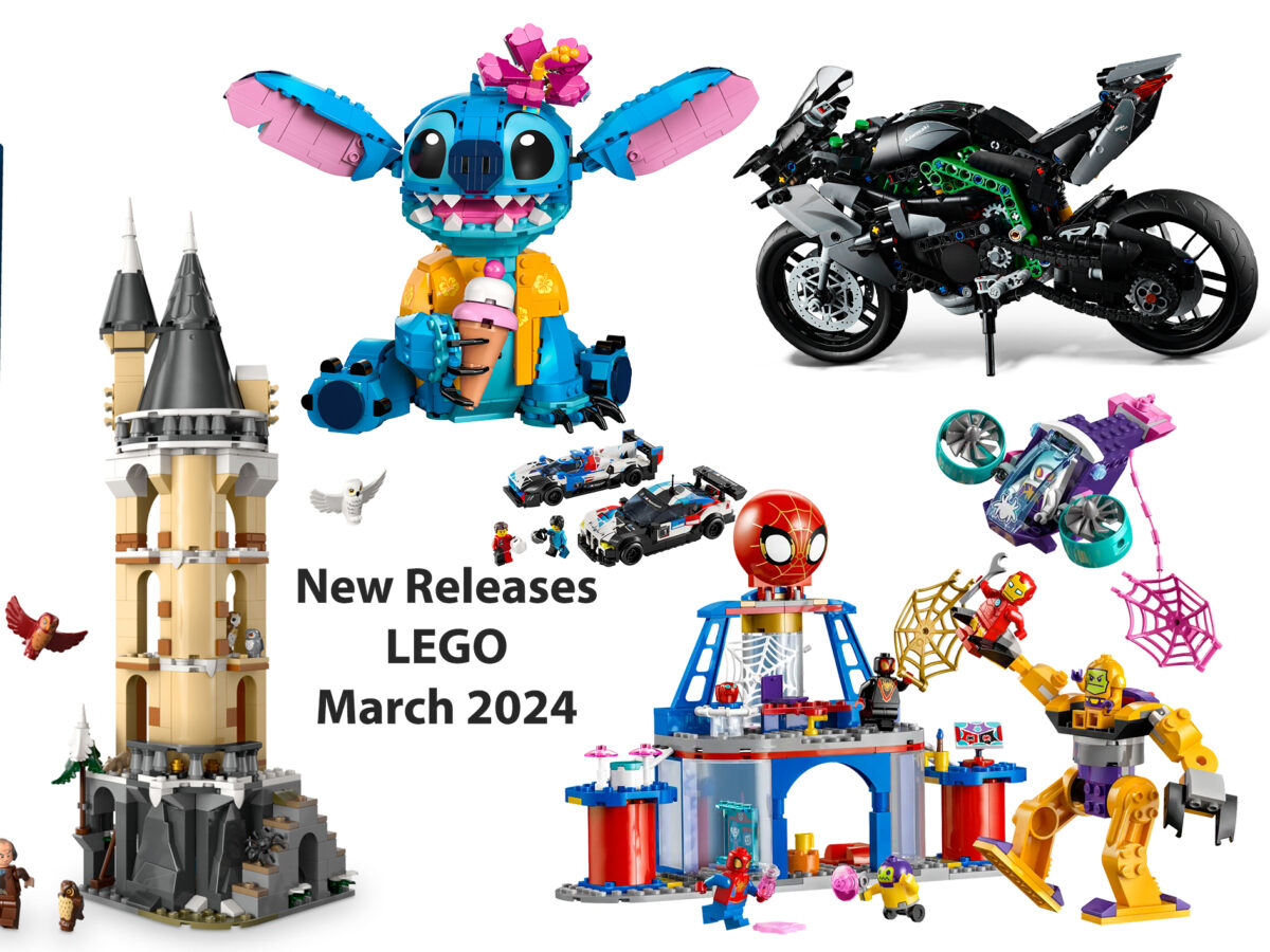 NEW RELEASES LEGO - March 2024 - Bettylovesbricks.comBettylovesbricks.com