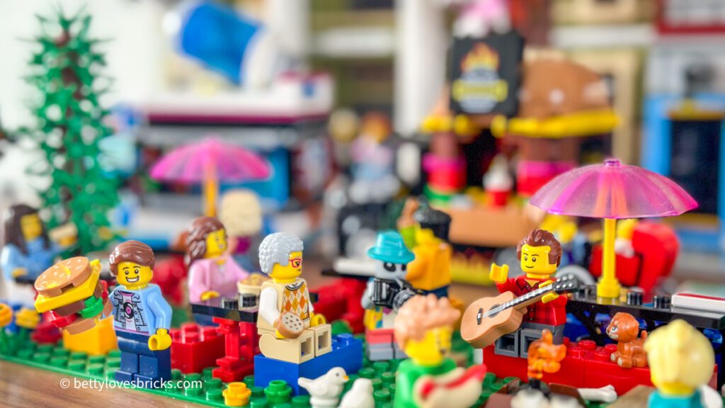MOC: create your own LEGO Food Truck Festival (Lot or Park ...